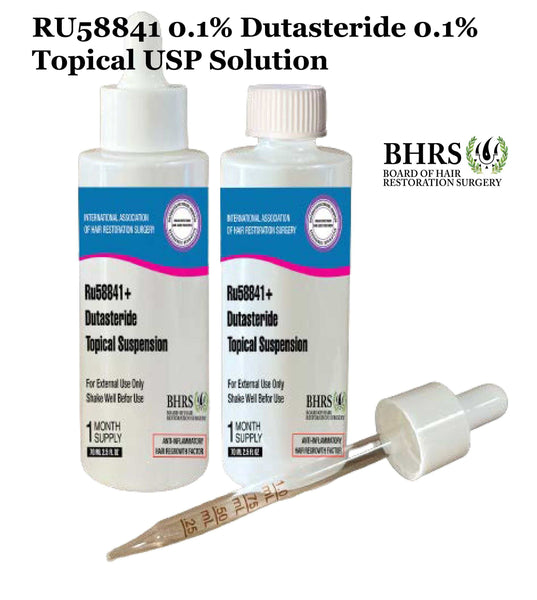 RU58841 and Dutasteride New Research Hair Loss Prevention Product 70ml ...